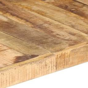 Konferenční stolek 140 x 70 x 40 cm hrubé mangovníkové dřevo - Default Title