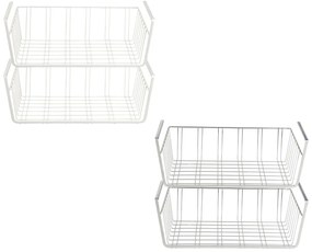 LIVARNOLIVING® Košíky do skříně, 2 kusy