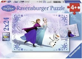 Ravensburger Ledové Království: Sestry navždy / 2 x 24 dílků / od 4 le