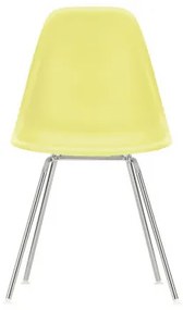 Eames Plastic Chair RE DSX chrom citronová Vitra