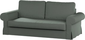 Potah na pohovku IKEA Backabro,  3-místná, rozkládací barva zelená látka pletený vzor