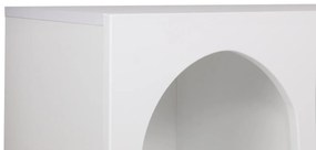 Kalune design Konzolový stolek LIVA bílý