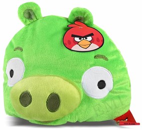 Dekorativní polštář Angry Birds zelený