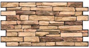 Nástěnný panel PVC Natural Stone Slate 98x49,8 cm