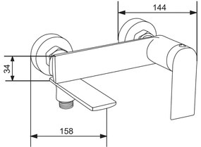 Mexen Zero R62 vanová sada, Černá - 71103R62-70