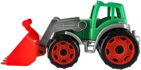 TEDDIES Traktor s nakladačem a bagrem / Traktor / Plast / Volný chod /