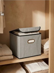 Sinsay - Úložný box s víkem - šedá