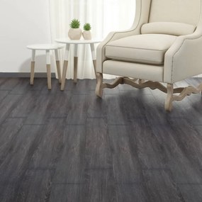 Samolepící podlahová krytina PVC 5,21 m² 2 mm černá a bílá,  330182