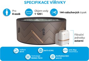 Mspa | Vířivý bazén MSPA Mono ECO F-MO082WE | 11400281
