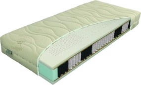 Materasso NATURA hydrolatex T4 - luxusní tvrdší pružinová matrace pro zdravý spánek 100 x 210 cm