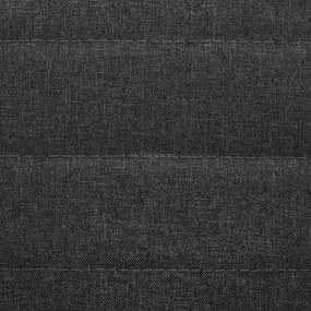Jídelní židle 2 ks tmavě šedé textil 246179