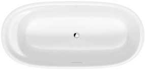 Duravit Cape Cod - Volně stojící vana 186x86 cm, bílá 700330000000000