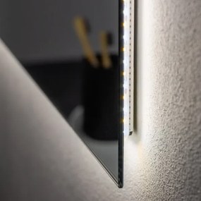 Brilagi - LED Koup. zrcadlo LUCE LED/28W/230V 60x80 cm IP44 CRI 90 stmív. + CCT