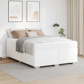 Rám postele Bílá 140 x 200 cm PVC 3399239