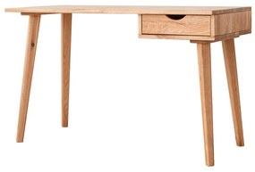 Psací stůl jednoduchý, dub, barva přírodní dub, kolekce Simona