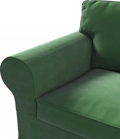 Potah na křeslo IKEA Ektorp barva zelená látka lesklé, sametová
