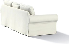 Potah na pohovku IKEA Ektorp 3-místná rozkládací, NOVÝ MODEL 2013 barva krémová látka lesklé, sametová