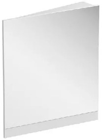 Ravak 10° - Zrcadlo rohové 550x750 mm, levé, bílá X000001070