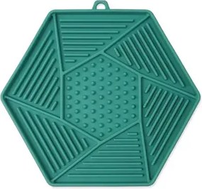 Epic Pet LickSnack Lízací podložka hexagon světle zelený 17x15cm