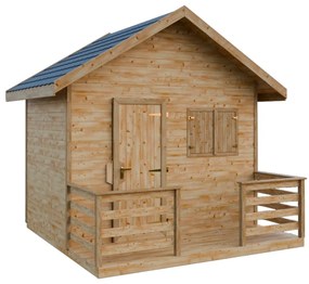 Dřevěný zahradní domek KLASIK s terasou