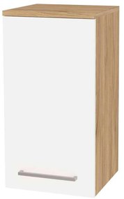 Mereo Mereo, Bino koupelnová skříňka horní 63 cm, levá, Multidecor, CN695JASH