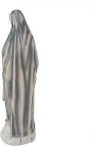 Modro-béžová dekorace soška panenky Marie - 11*8*35 cm