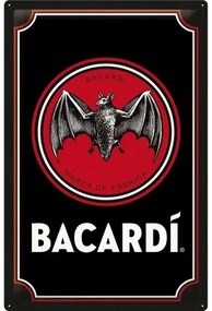 Postershop Plechová cedule: Bacardi (Logo Black)
