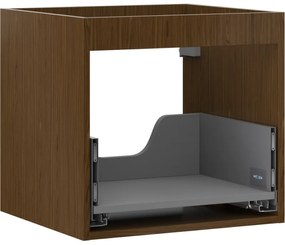 Mexen Box-A korpus skříňky pod umyvadlo 50 cm, 1 zásuvka, ořech - 91AX0-0500-470-1-86