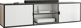 TV skříňka LUNO 3 otevřená TV skříňka bílý