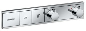 Hansgrohe RainSelect - Baterie pod omítku pro 2 spotřebiče, chrom 15380000