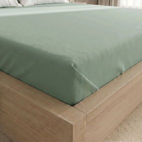 Kvalitex Bavlněné prostěradlo zelené 150x230cm 150x230cm