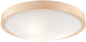Stropní světlo stropní svítidlo natural slim 3xe27/60w/230v o 47 cm borovice