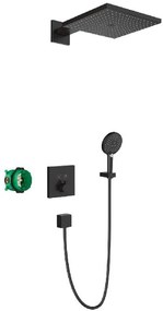 Hansgrohe Raindance E - Sprchový set 300 s termostatem ShowerSelect pod omítku, matná černá 27939670