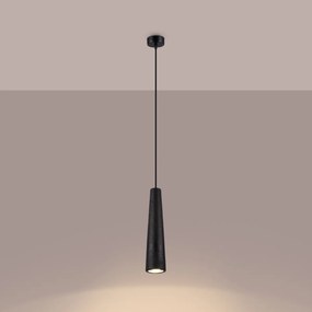 Sollux Lighting Závěsné svítidlo ELECTRA černý beton