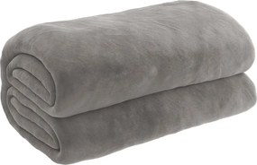 vidaXL Zátěžová deka s povlečením šedá 135 x 200 cm 10 kg textil [3154888]