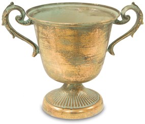 Kovová váza s měděným povrchem 115952