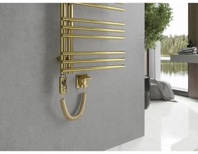 Mexen Neptun, elektrické topné těleso 1600 x 500 mm, 600 W, zlatá lesklá, W101-1600-500-2600-50