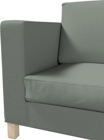 Potah na pohovku IKEA  Karlanda rozkládací, krátký barva zelená látka pletený vzor