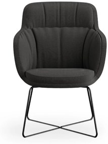 ROSSIN - Židle CLEO MINI - s ližinovou podnoží a vysokým opěrákem