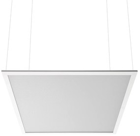 Indeluz 804A-L3342B-01 zapuštěné/závěsné stropní LED svítidlo Splat, bílé, 42W, 4000K, 59,5cm