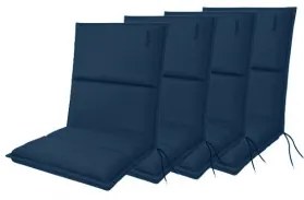 Doppler CITY 4420 nízký - set 4 ks - polstry na křesla a židle