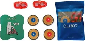 Clixo Wheels - 4 kola a 2 spojky  Magnetická stavebnice / 6ks / od 4 l
