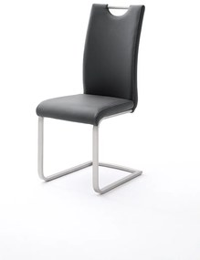 MCA Moderní jídelní židle PAULO ekokůže Barva: černá,