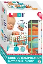 Ludi Box s míčky / Senzorická hračka / od 10 měsíců