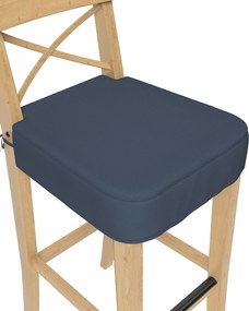 Sedák na židli IKEA Ingolf - barová barva tmavě modrá