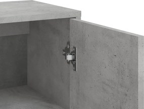 Příborníky 3 ks betonově šedé 60 x 31 x 84 cm kompozitní dřevo 3276577