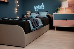 Jednolůžková postel PARYS 80x190 - výběr z 3 provedení