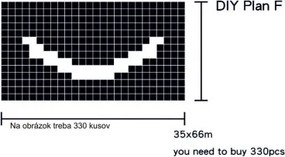 Nálepky na stěnu samolepky srdce I SENTOP FA-501 FA501