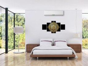 Obraz - Mandala bohatství (125x70 cm)