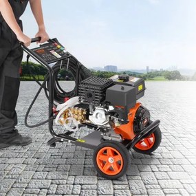 Plynová tlaková myčka 303,4 bar 15 l/min 9,8 l/min se sadou 5 trysek pro automobily
